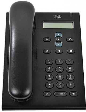 Телефон IP Cisco 3905, Unified SIP, Charcoal, Standard Handset | ERC ...