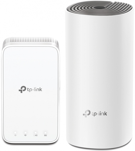 Система WiFi-Mesh TP-LINK Deco E3 (Deco E4R + Deco M3W), AC1200, 2xFE ...