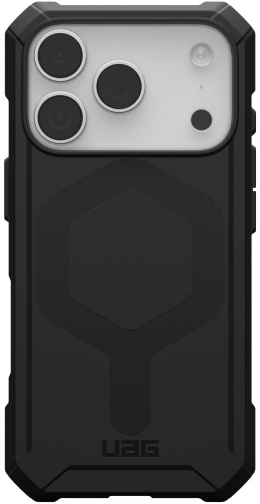 Чохол UAG для iPhone 17 Pro, Essential Armor MagSafe, Black | ERC Ukraine